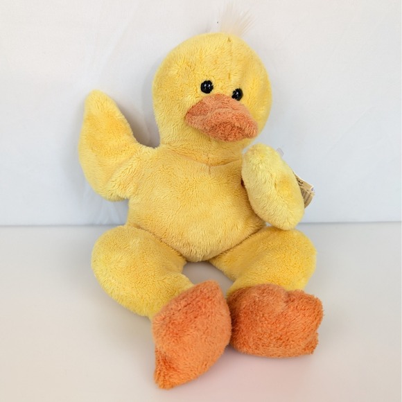 Gund | Toys | Nwt Gund Splash Plush Floppy Yellow Duck Stuffed Animal ...